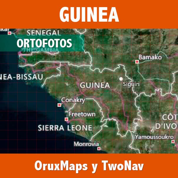 Mapa De Guinea Y áfrica